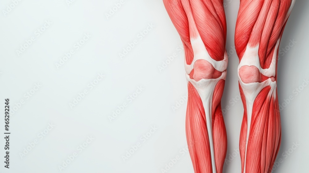 In-depth Analysis of Leg Muscle Anatomy for Medical Studies with Copy ...