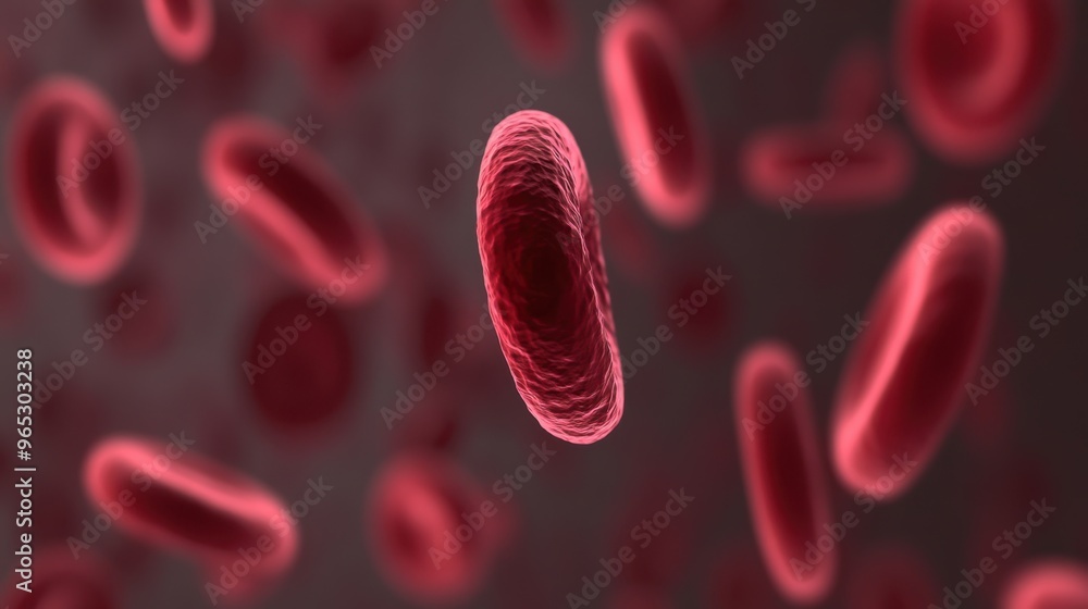 Red blood cells move dynamically through arterial pathways, visually ...