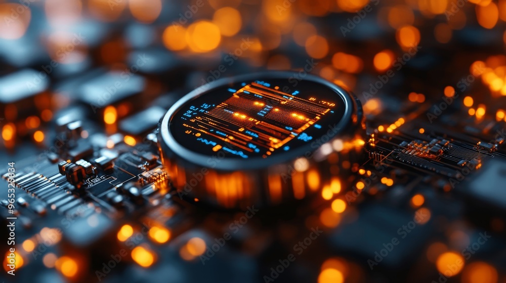 Integration of wearable biosensors on a circuit board in a modern ...