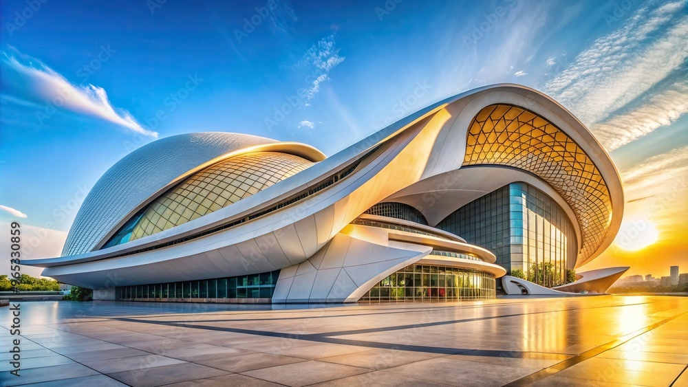 colorful, impressive, low angle shot, A low angle shot of the stunning ...