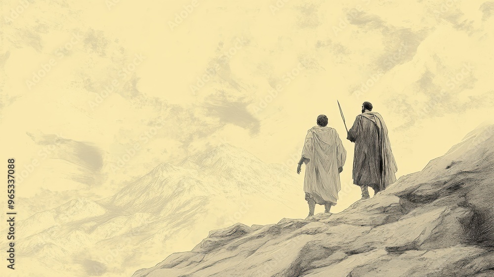 Exodus:The Israelites at Mount Sinai,The Israelites at Mount Sinai ...