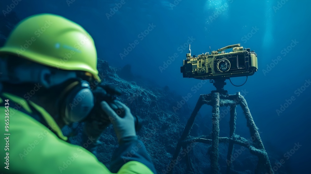 Detailed Underwater Geological Formations Captured by Side Scan Sonar ...