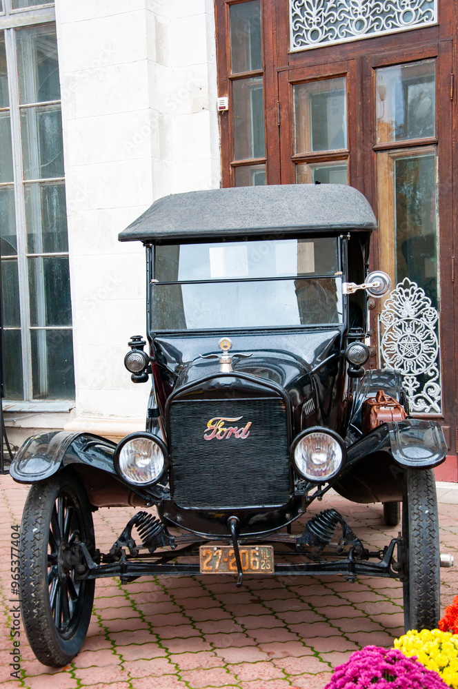 Kyiv, Ukraine - November 29, 2022: Ford Model T retro classic car on ...