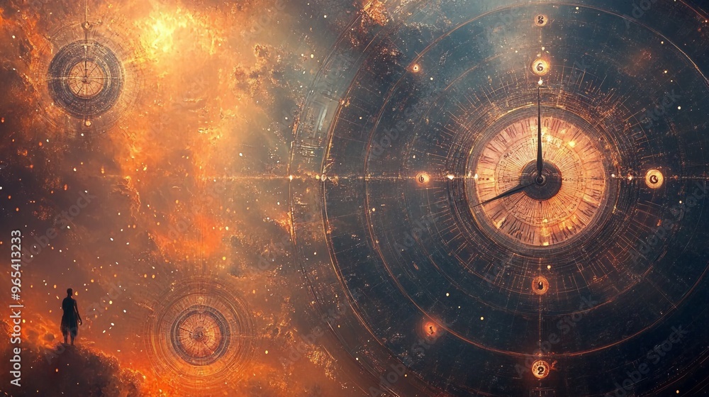Temporal Odyssey: Abstract Time Loop in the Realm of Time Travel Stock ...