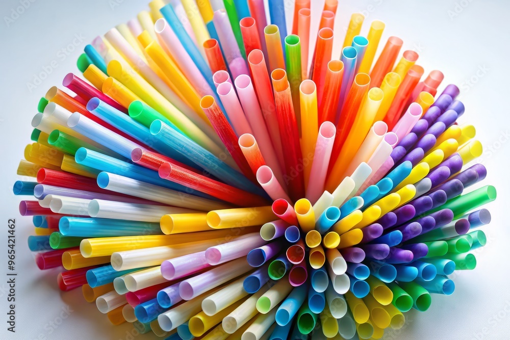 This straw boasts a unique design featuring flexible accordion-like ...