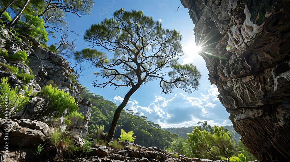 The ancient and rare Wollemi pine, a prehistoric species once thought ...