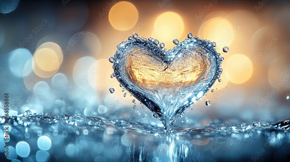 7. Water droplets skillfully arranged to take the shape of a human ...