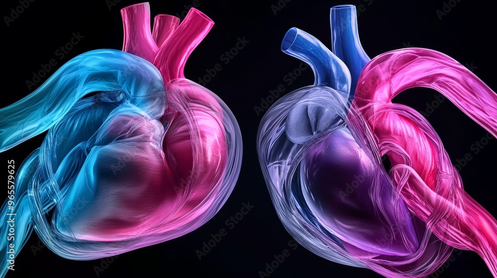 Symmetry in the Structure of the Heart, Analyze the symmetrical design ...