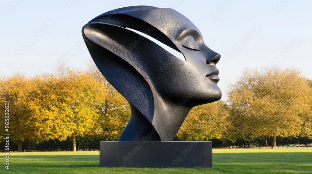 Iconic English Sculptures in Public Parks and Historical Sites Stock ...