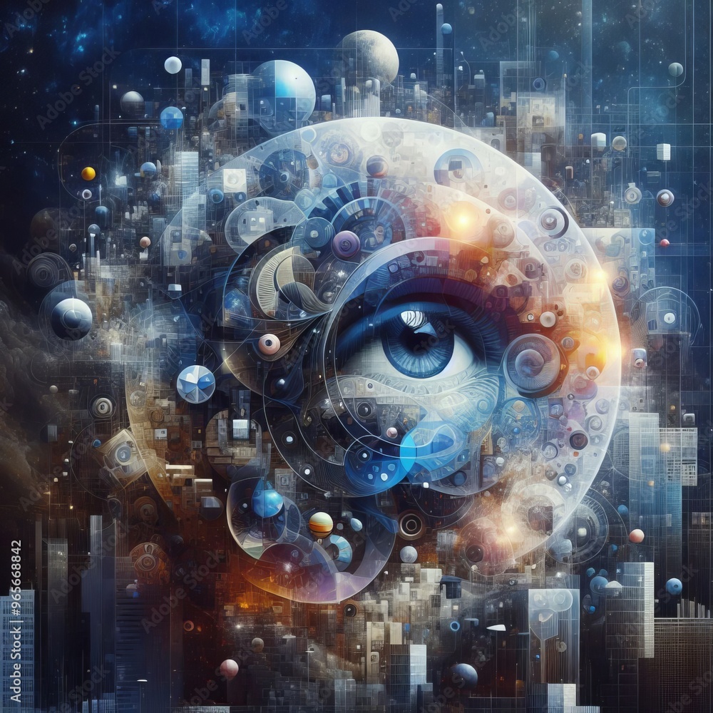 147 Overlapping images where elements of one blend into another Stock ...