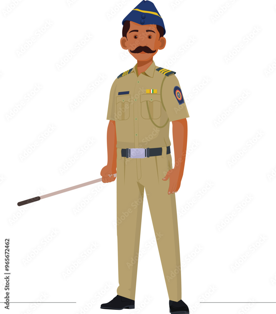 Poster indian police constable, Mumbai Police Officer, maharastara ...