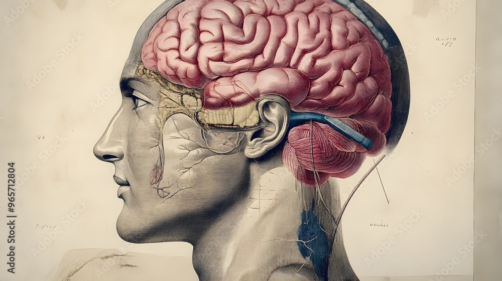 99. "Artistic depiction of the human superior and inferior colliculi in ...