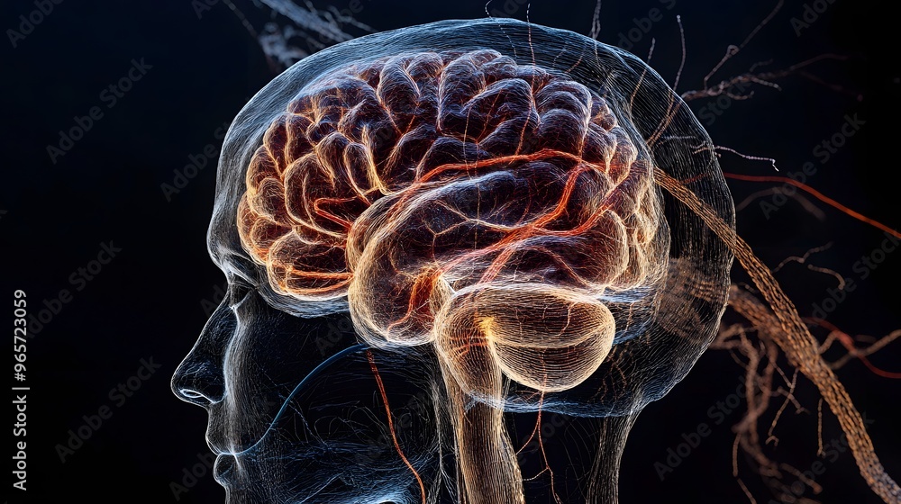 94. "Visual representation of the human limbic system and its role in ...