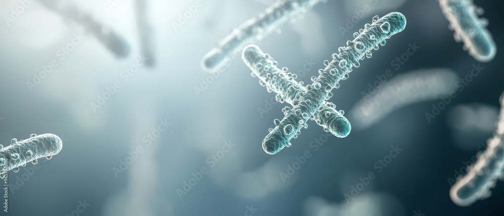 Highresolution image of a bacteria flagellum, under the microscope ...