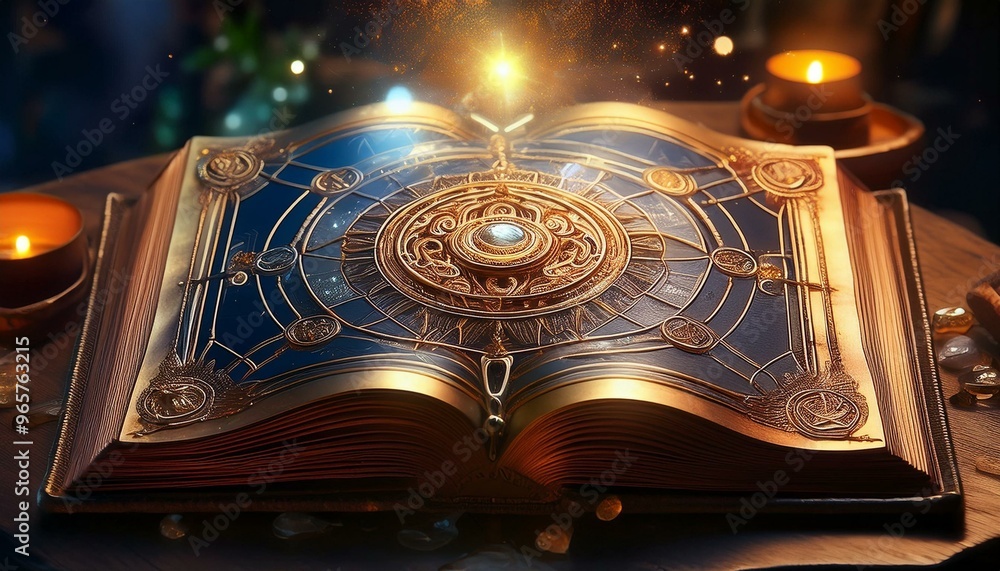 fantasy merchandise seeks a compelling image for their spell compendium ...