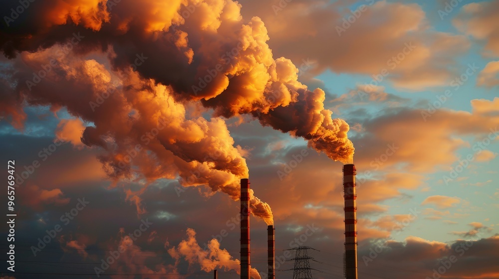 Smoke produced during the combustion of fossil fuels contributes to ...