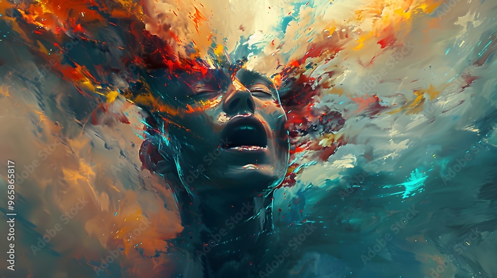 Depict how visuals can evoke specific emotions or moods, incorporating ...