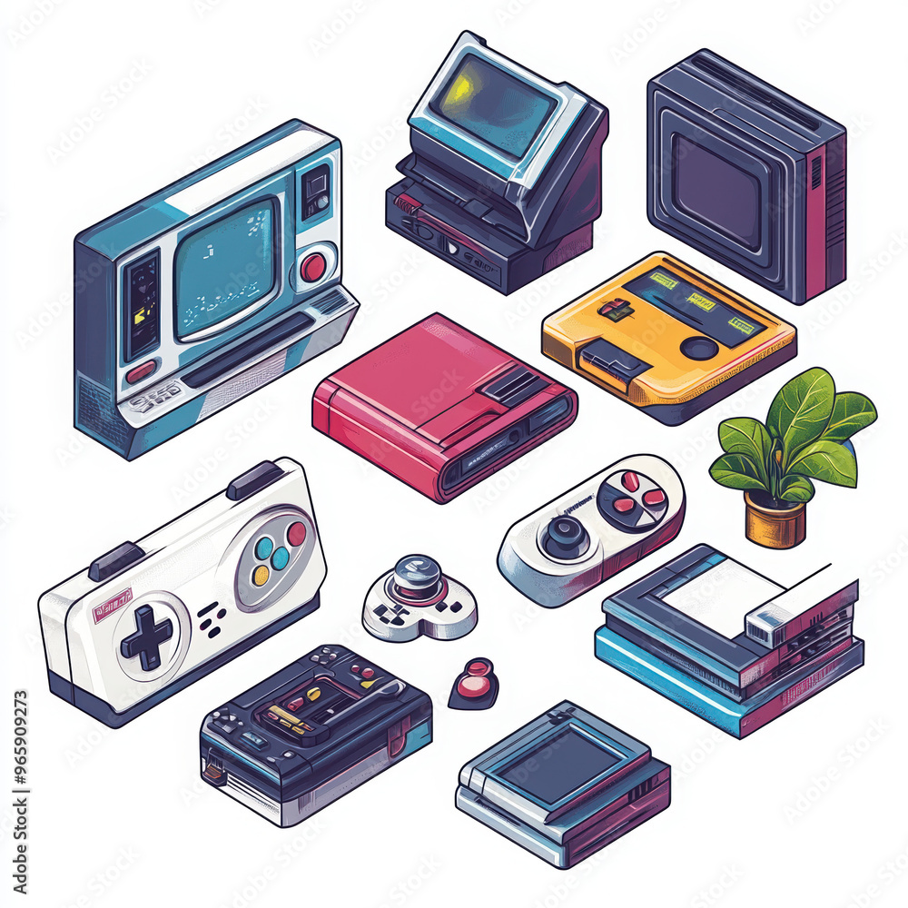 video games gaming retro gaming consoles controllers 8-bit 16-bit ...
