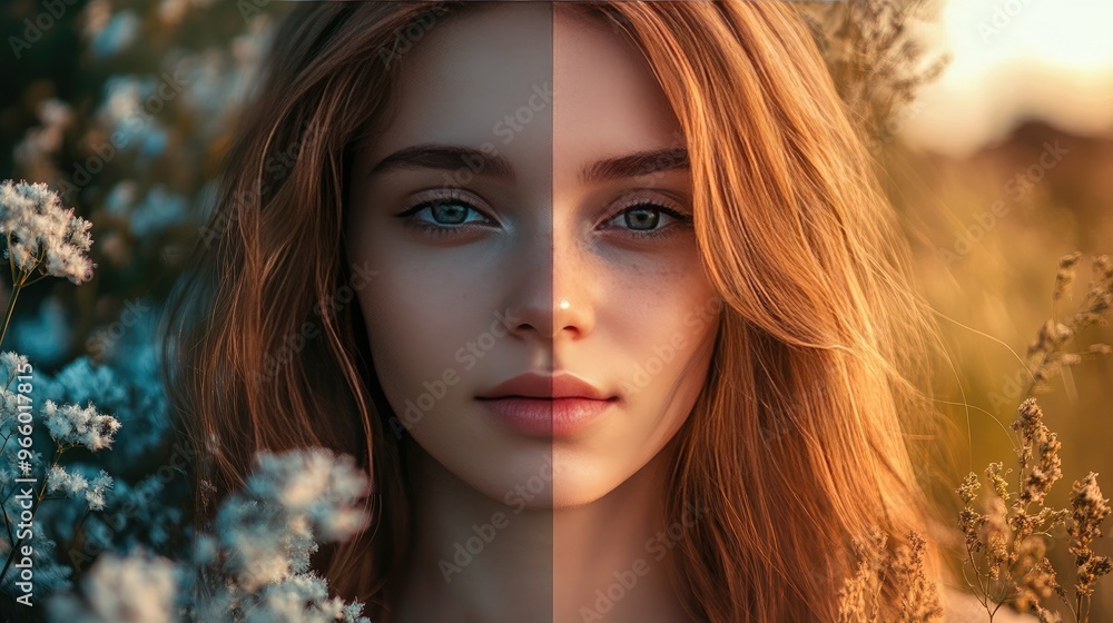 An image comparison showing proper and improper use of background ...