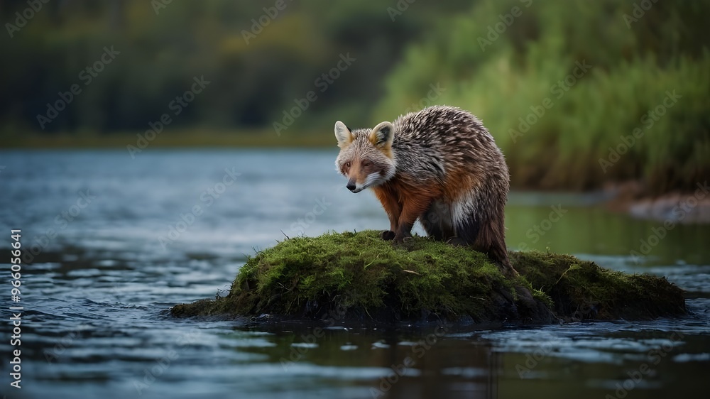 The Corsac Fox is a small, agile fox native to the steppes and semi ...