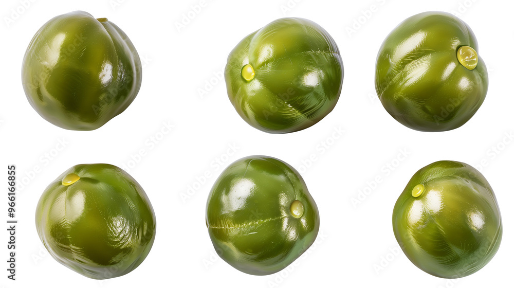 Capers, multiple angles view side top front group whole, detailed close ...