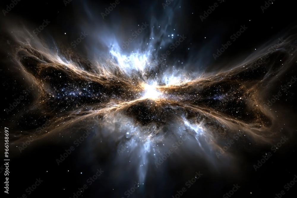 Primordial creation: universe begins with Big Bang, extraordinary ...