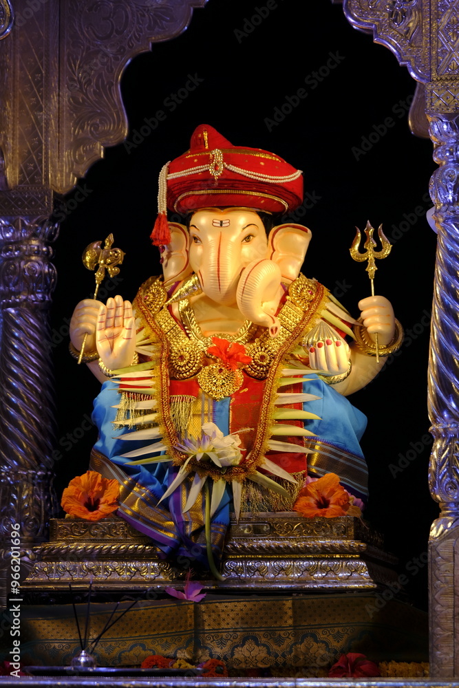 09 September 2024, Pune, Maharashtra, India, Beautiful sculpture of ...