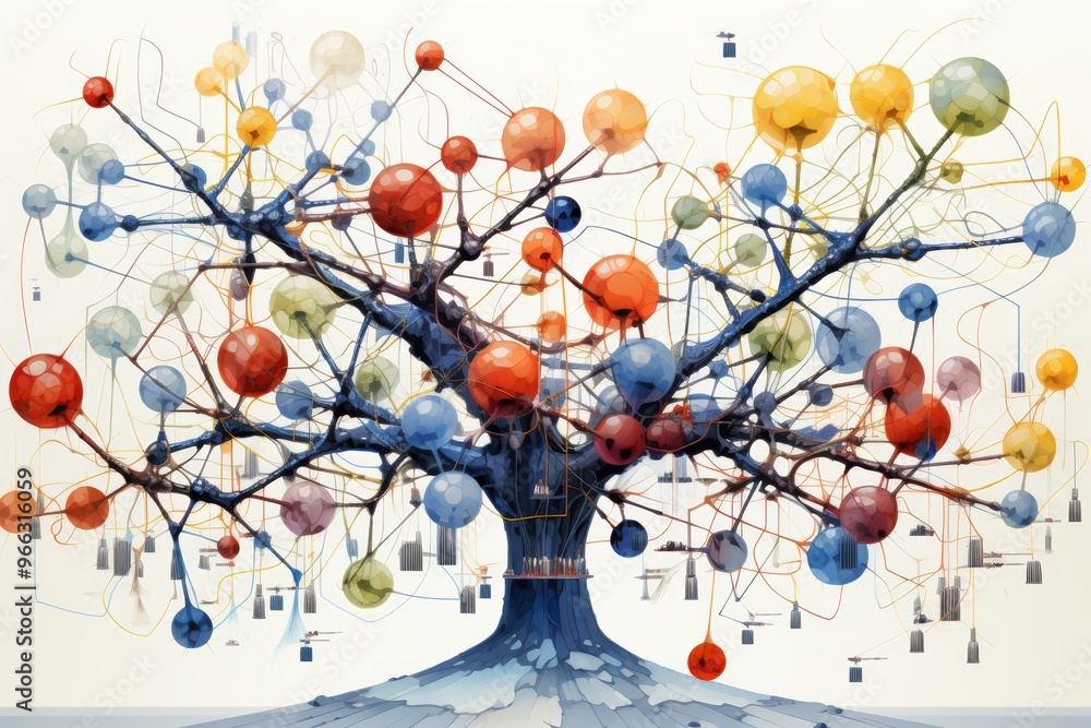 Enhancing learning through visual mind maps a powerful tool for summarizing information Stock ...