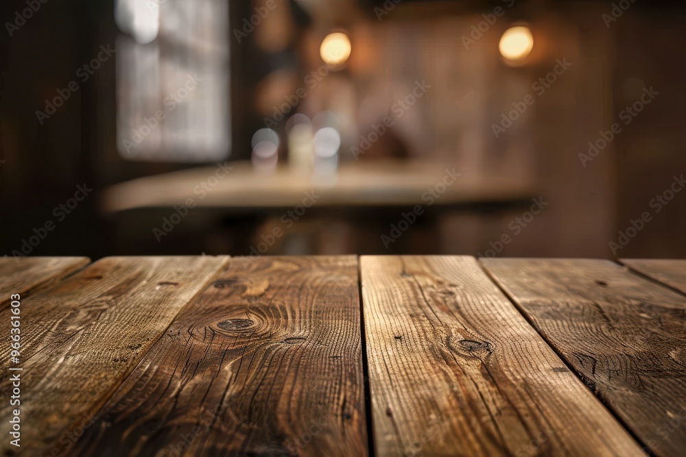 Empty wood table with dark vertical table background Empty wood table ...