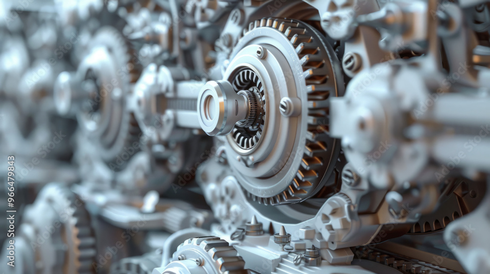 Mechanisms and gears: Integration of 3D objects representing mechanisms ...