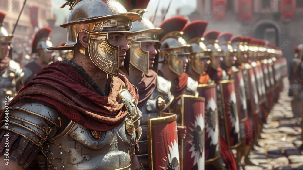 In a Blend of Past and Future, a Roman Legion Equipped with High-Tech ...