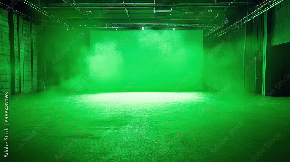 Green screens are like magic carpets in movies. You can fly them ...