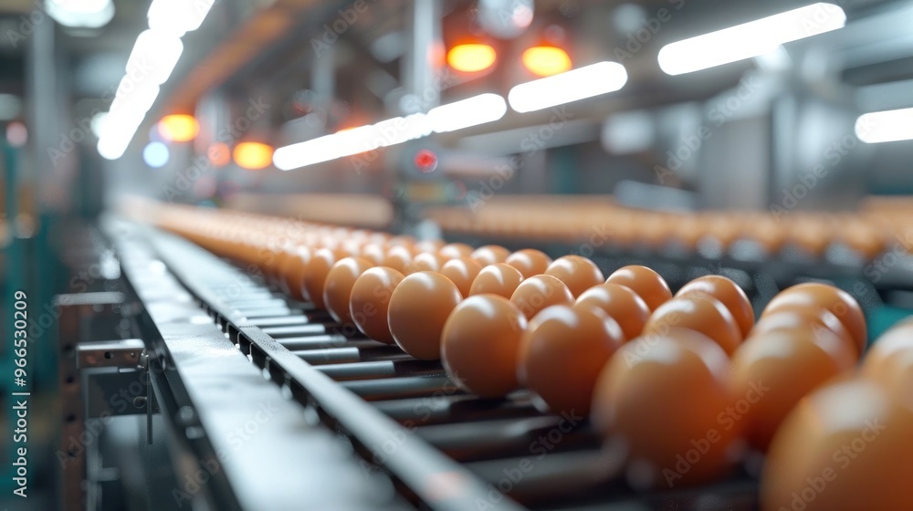 Automated industrial poultry egg production and distribution system on ...