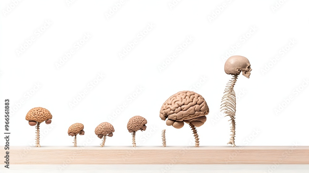 Evolutionary Progression of Human Brain Size From Early Hominins to ...