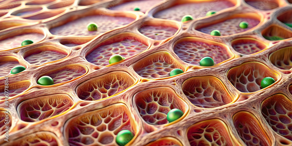 Cellular Gatekeepers: A microscopic view of receptors on a cell ...