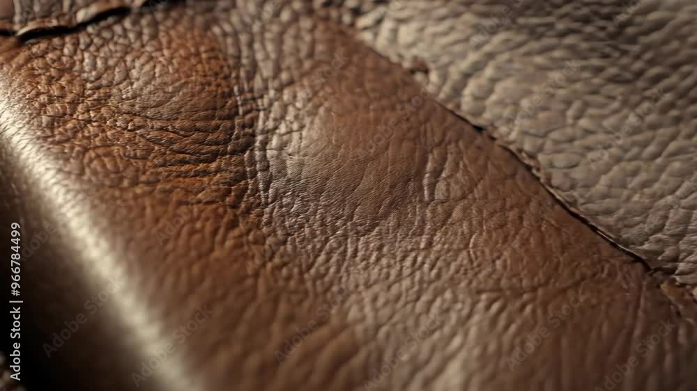 Exploring the intricate texture of vintage leather and its unique ...