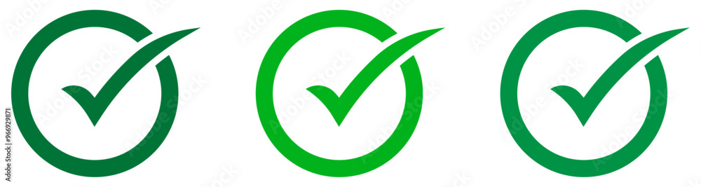 Right mark icon fill isolated on white. tick symbol. confirm symbol ...