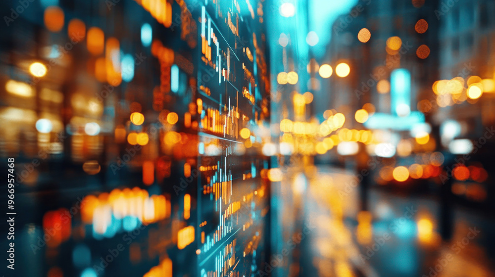 market sentiment indicators, with needle positions showing either ...