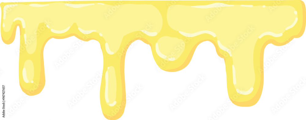 Cartoon sticky slime. Goo liquid slime splatter, mucus splash. Jelly ...