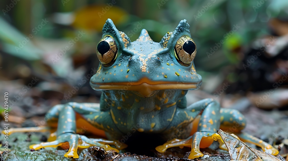 Pinocchio frog with extending nose, fairy tale biology mashup: A ...