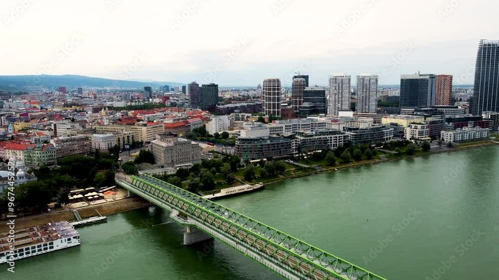 Breathtaking 4K drone footage of Bratislava, Slovakia. Explore stunning ...