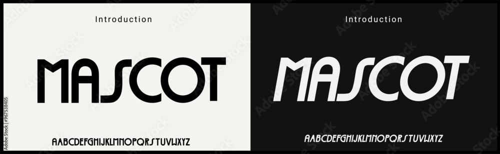 Condensed vector font with number. Alphabet of sans serif font with ...