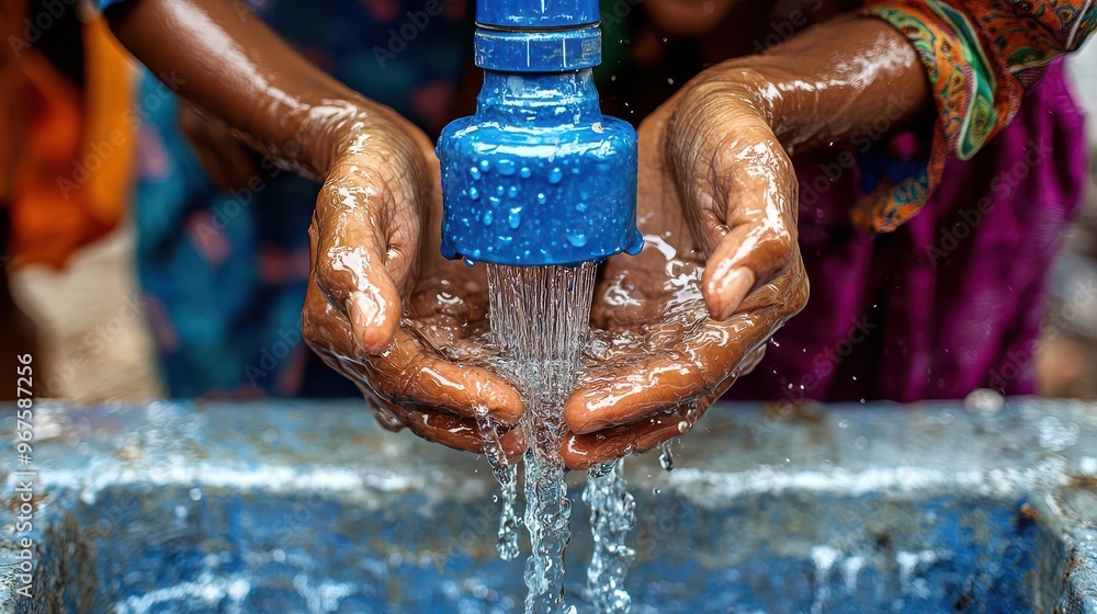 NGO Water Projects for Clean Water Solutions Stock Illustration | Adobe ...