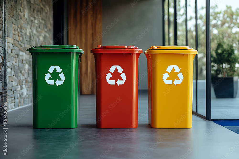 waste sorting, emphasizing environmental responsibility and ...