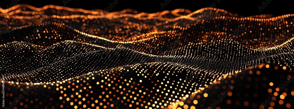 Technology background for neural networks, stock, data transmission, encryption, digital ...