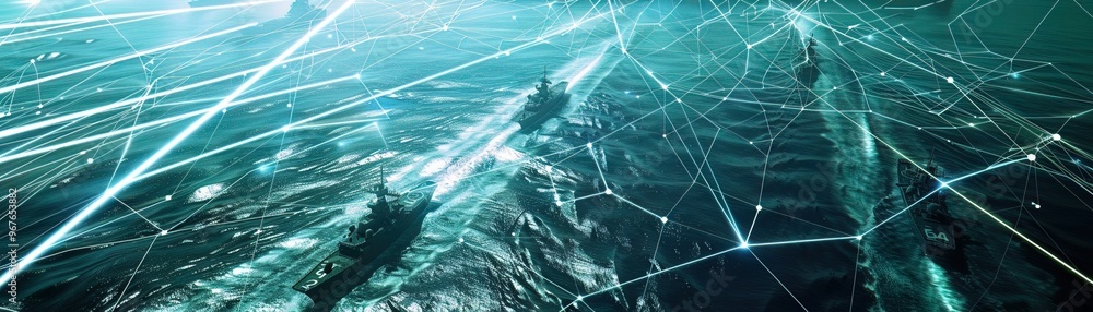 Networked battlefield management system, allowing for seamless ...