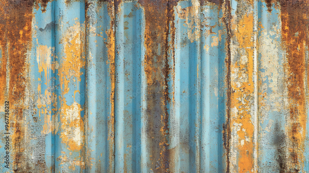 gritty, grunge-style steel texture with rust patterns and soft blur ...