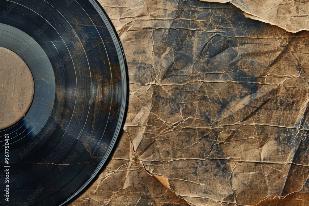 Vintage overlay texture for cd, vinyl, album cover. Overlay texture ...