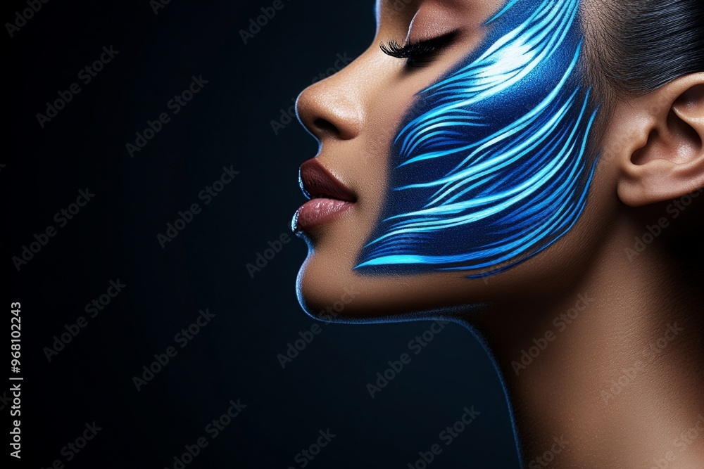 Hyperpigmentation Care Transformation visualized in an abstract design ...