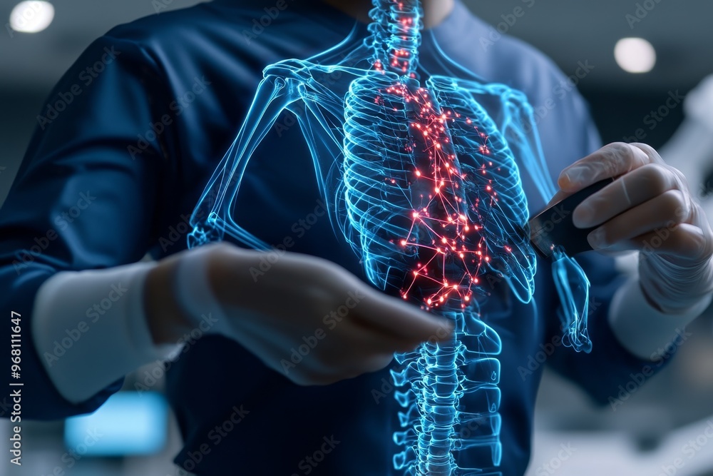 Shingles Treatment Blueprint represented in a detailed medical chart ...